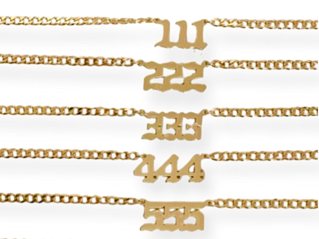 Angel Number Necklace – GODDESS SOCIETY JEWELRY